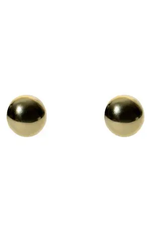 ARGENTO VIVO Flat Ball Stud Earrings