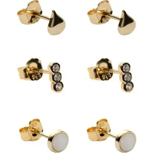 Argento Vivo Stud Earrings