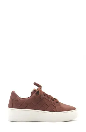 Gentle Souls Kindy Platform Sneakers - Chocolate Nubuck