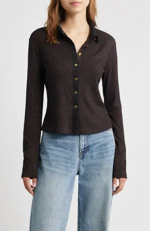 Rag & Bone Ribbed Shirts For Women