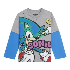 SEGA Sonic The Hedgehog T-shirt And Fleece Pants Set