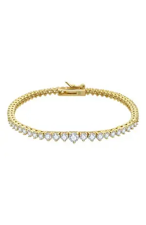 UNTAMED PETALS Vanderbilt Crystal Bracelet Gold