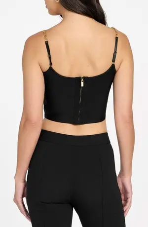 MARCIANO Aisha Bustier Crop Top