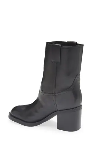 Schutz Wyatt Leather Bootie