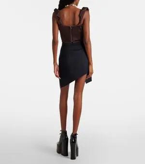 VIVIENNE WESTWOOD Sunday Draped Corset - Brown