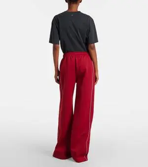Rabanne Zip-up Jersey Track Pants