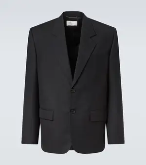 Saint Laurent Wool Gabardine Blazer
