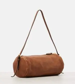 Miu Miu Logo Leather Shoulder Bag