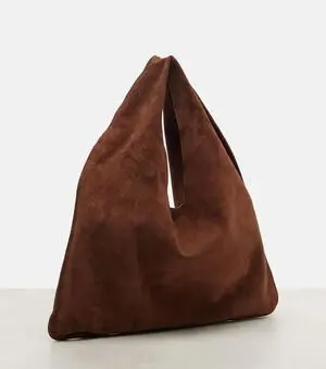 THE ROW Bindle Small Suede Tote Bag