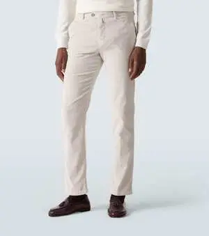 Kiton Cotton-blend Corduroy Trousers