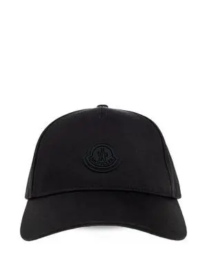 Moncler Logo-patch Baseball Cap - Black