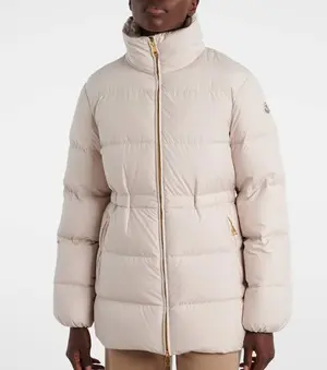 Moncler Brossette Quilted Down Jacket - White