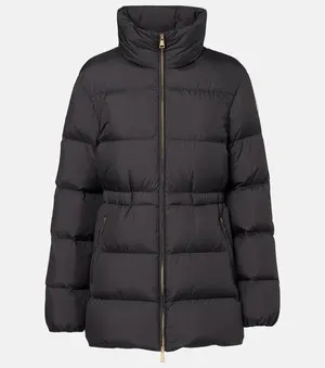 Moncler Brossette Quilted Down Jacket - Black
