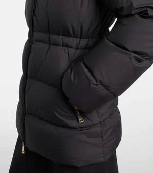 Moncler Brossette Quilted Down Jacket - Black