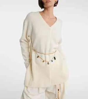XU ZHI Belted Wool Cardigan