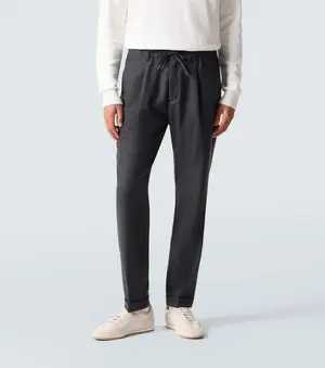 Herno Gabardine Straight Pants