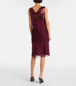 FERRAGAMO Strapless Midi Dress