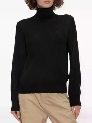 Dsquared2 Logo-embroidered Turtleneck Jumper