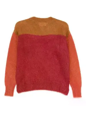 MARANT ETOILE Colorblock Wool-blend Sweater
