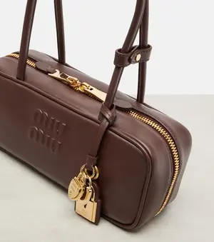 Miu Miu Beau Leather Shoulder Bag