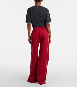 Rabanne Zip-up Jersey Track Pants