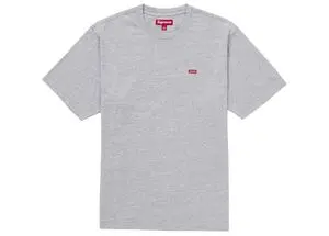 Supreme Small Box Tee Shirt (fw25) Heather Grey