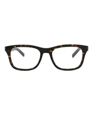 Berluti Square-frame Acetate Optical Frames - Havana Havana Transparent (bl50004i/55/052)