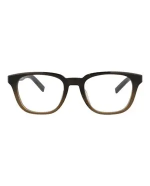 Berluti Acetate Optical Square Frames - Brown Brown Transparent (bl50019u/52/047)
