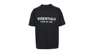 Fear Of God Essentials Classic Fit Short Sleeve T-shirt - Black