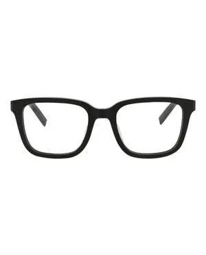 Berluti Acetate Optical Square Frame Eyeglasses - Black Black Transparent (bl50021u/53/001)