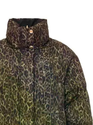 Just Cavalli Leopard-print Quilted Jacket