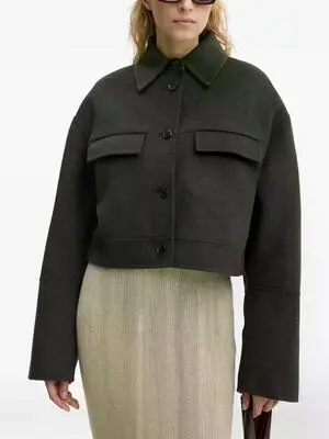 Nanushka Buttoned Flap-pocket Jacket