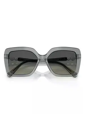 SWAROVSKI Square-frame Crystal-embellished Sunglasses