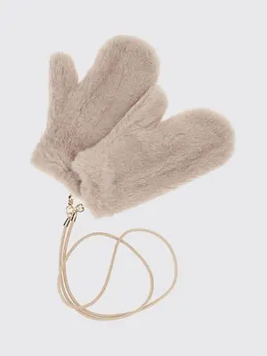 Max Mara Mittens Ivory