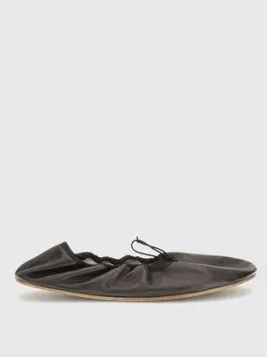 THE ROW Ballerina Flat - Black