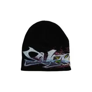 Supreme Tag Beanie - Black