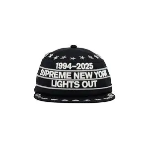 Supreme Stars Studded Pillbox Hat - Black