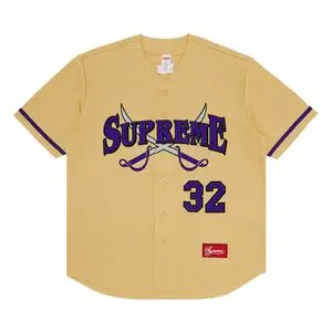Supreme Swords Baseball Jersey - Gold