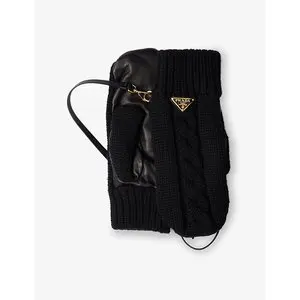 Prada Logo Gloves For Women