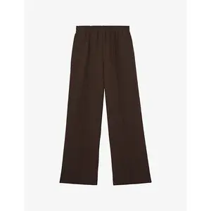 Women's Elasticated Waist Wide-Leg Pants