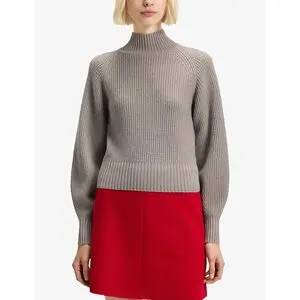 Hugo Relaxed-fit Wool And Cashmere-blend Jumper