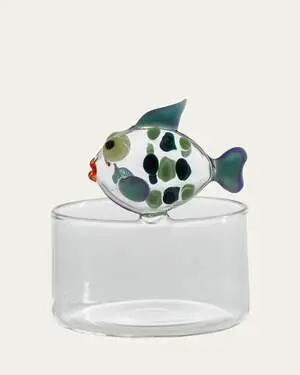 MASSIMO LUNARDON Dotfish Brio Glass, 8.5 Oz - Multi