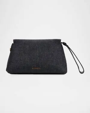 Givenchy Day Denim Pouch - 415 Indigo Blue