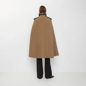 Burberry Wool Belmont Trench Cape