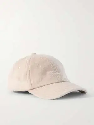 Jacquemus Embroidered Wool Baseball Cap Beige