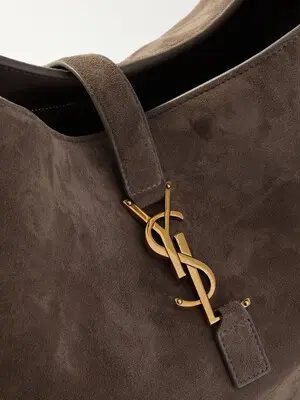Saint Laurent Le 5 À 7 Bea Suede Tote