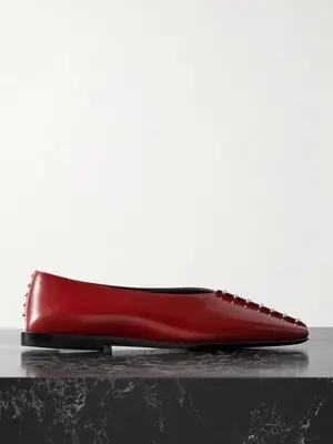 Jil Sander Studded Flats For Women