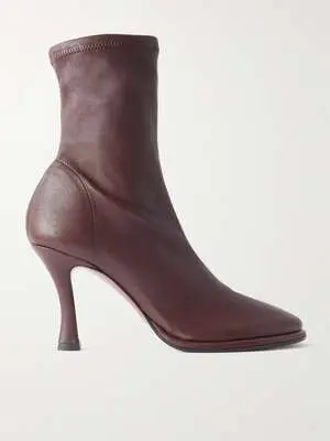 NEOUS Lea Leather Ankle Boots - Chocolate