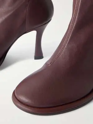NEOUS Lea Leather Ankle Boots - Chocolate
