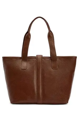 Barbour Alder Leather Tote Bag